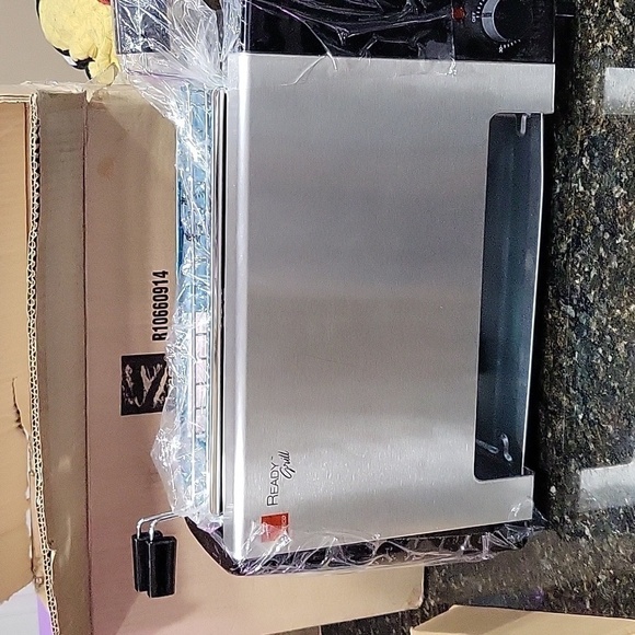 Ronco | Kitchen | Nib Ronco Ready Grill Stainless Steelblack R660914 ...